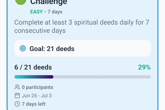 Spiritual Deeds Tracker | Devpost
