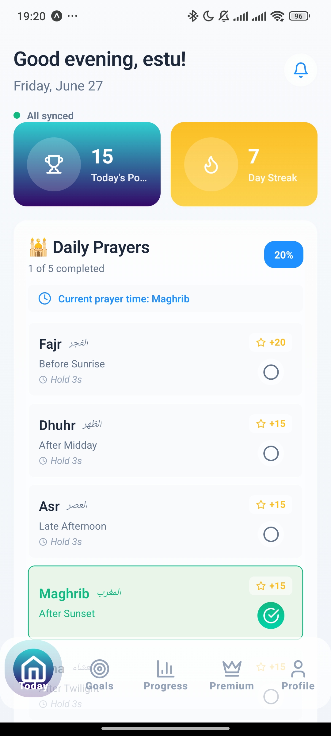Spiritual Deeds Tracker | Devpost