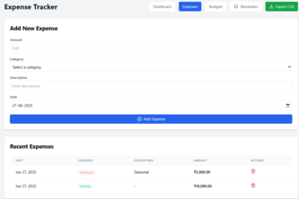 Expense Tracker Application | Devpost