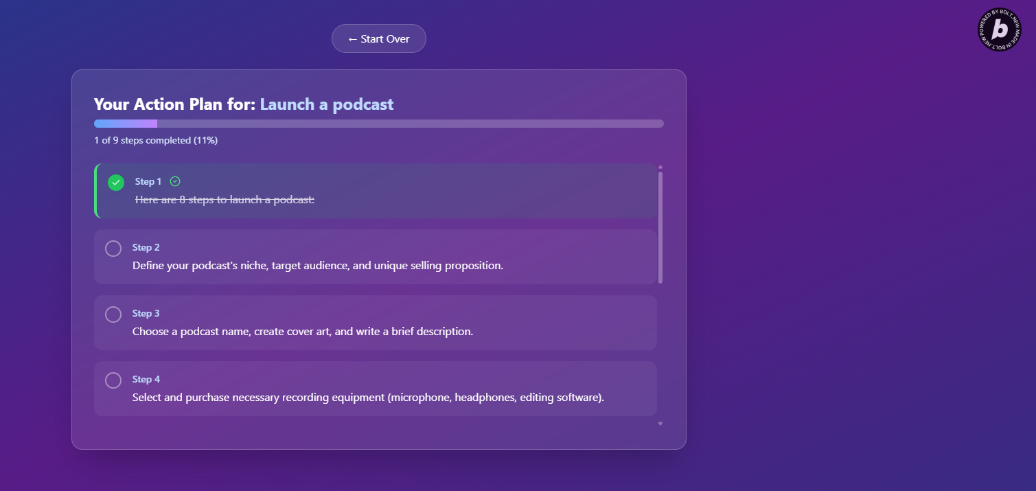 Deconstruct Your Goals | Devpost