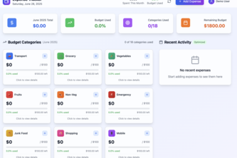 Expenses tracker | Devpost
