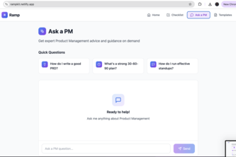 Ramp - Smart Onboarding Product Manager Platform | Devpost