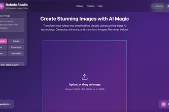 Nebula Studio - AI-Powered Image Editor | Devpost