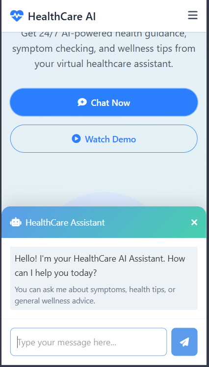 Healthcare AI Assistant | Devpost