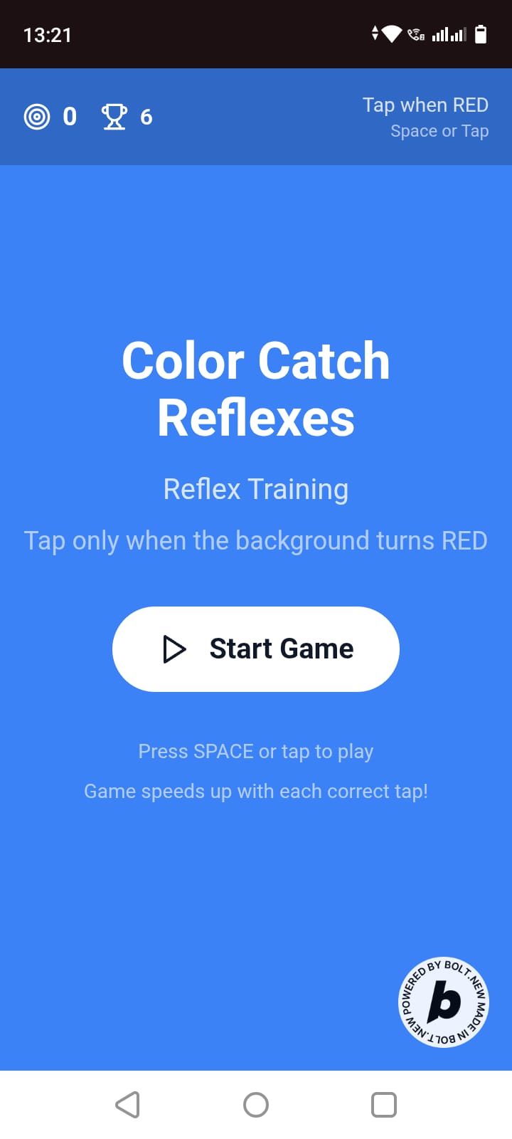 Color Catch Reflexes | Devpost