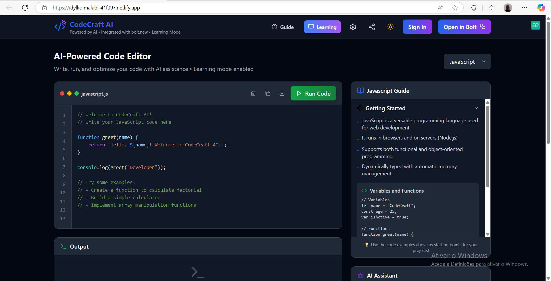 CodeCraft AI | Devpost