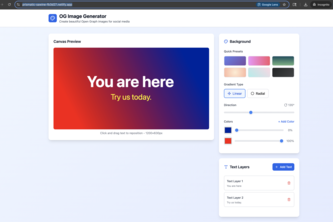 OG:Image Graphic Creator | Devpost