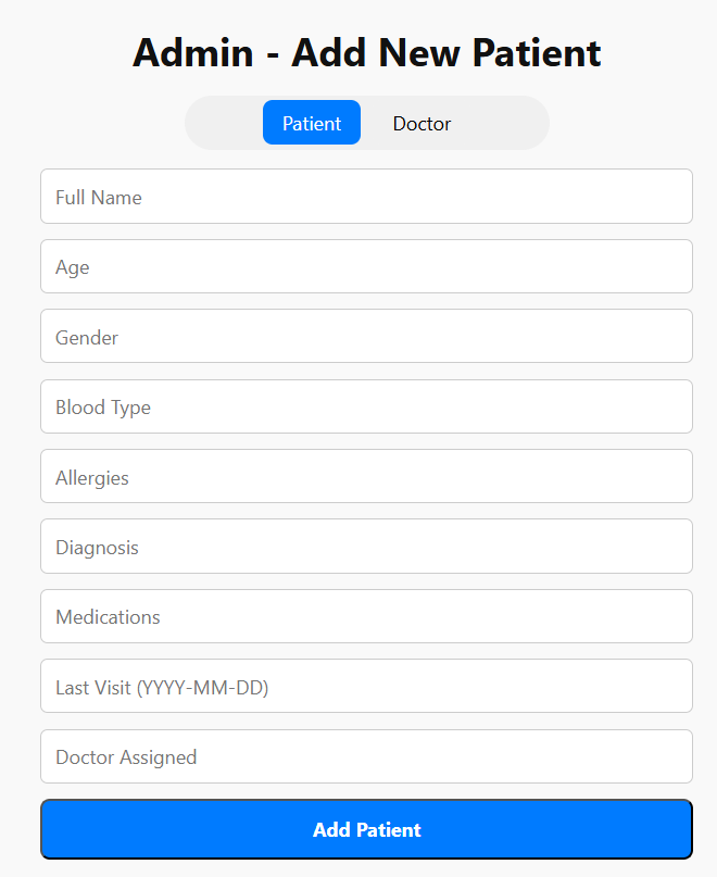MedVault - A Paperless EHR | Devpost