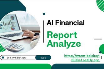 AI Financial Report Analyzer | Devpost