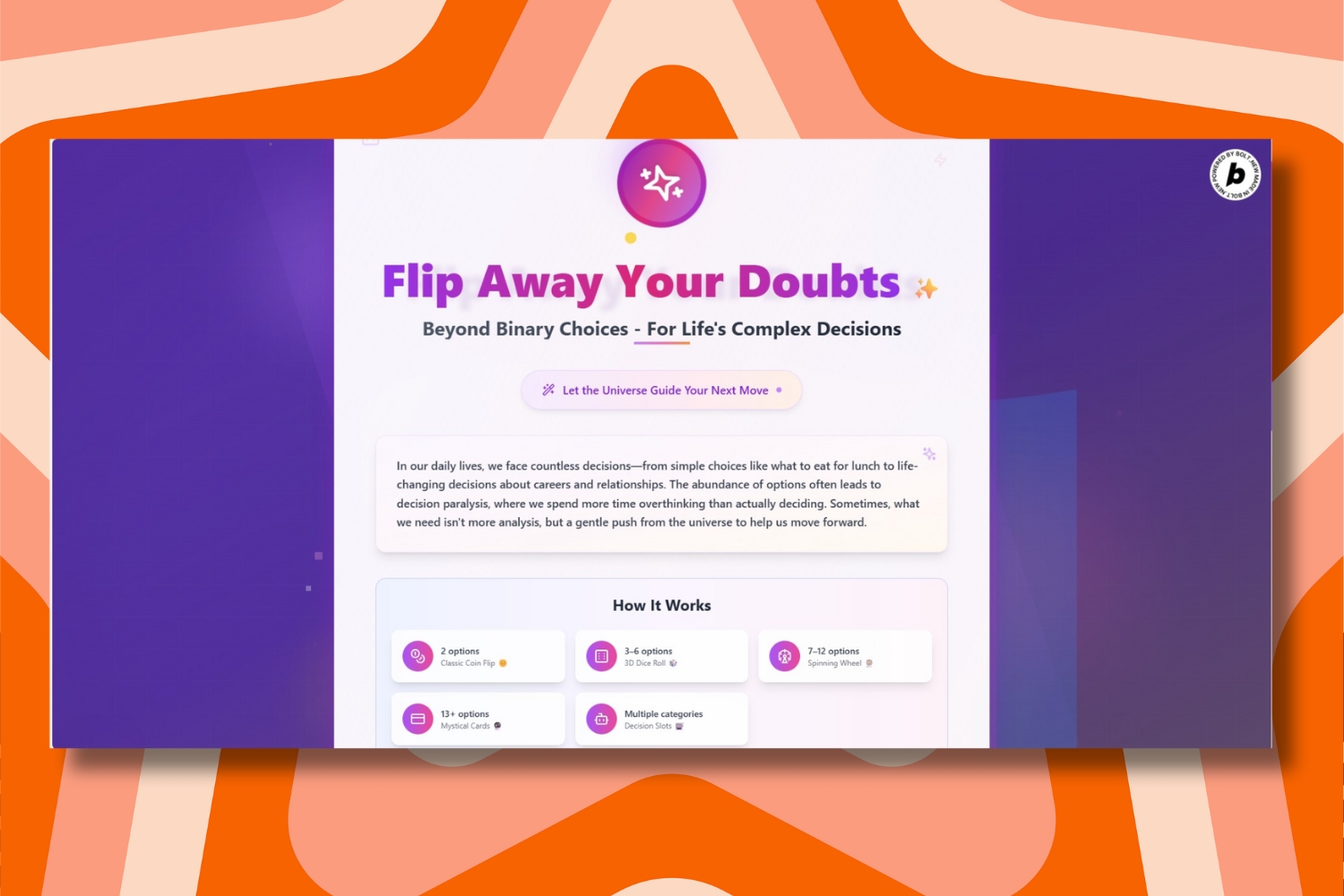 Multi Decision Apps | Devpost