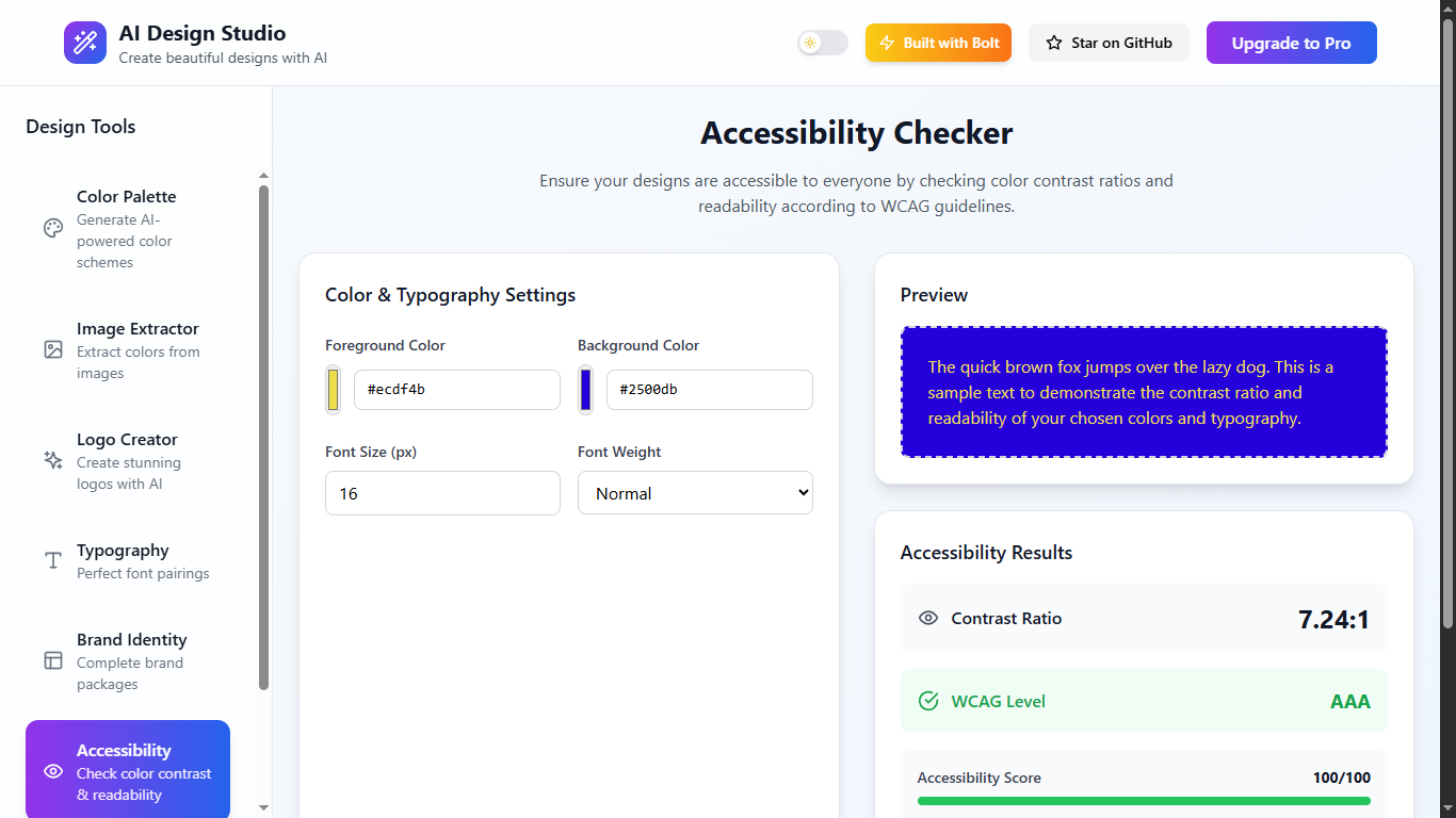 AI Design Studio | Devpost