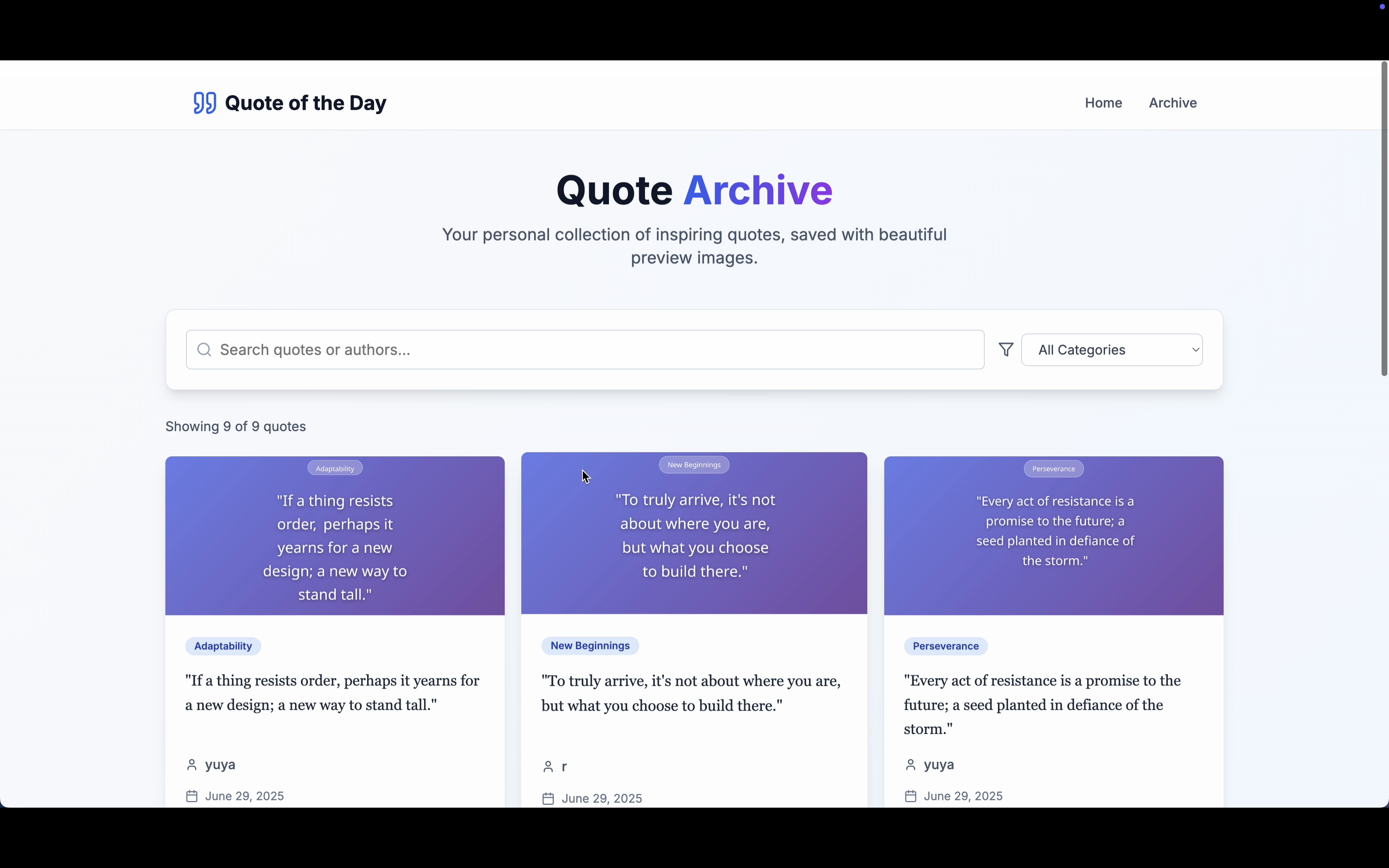 Quote of the Day | Devpost