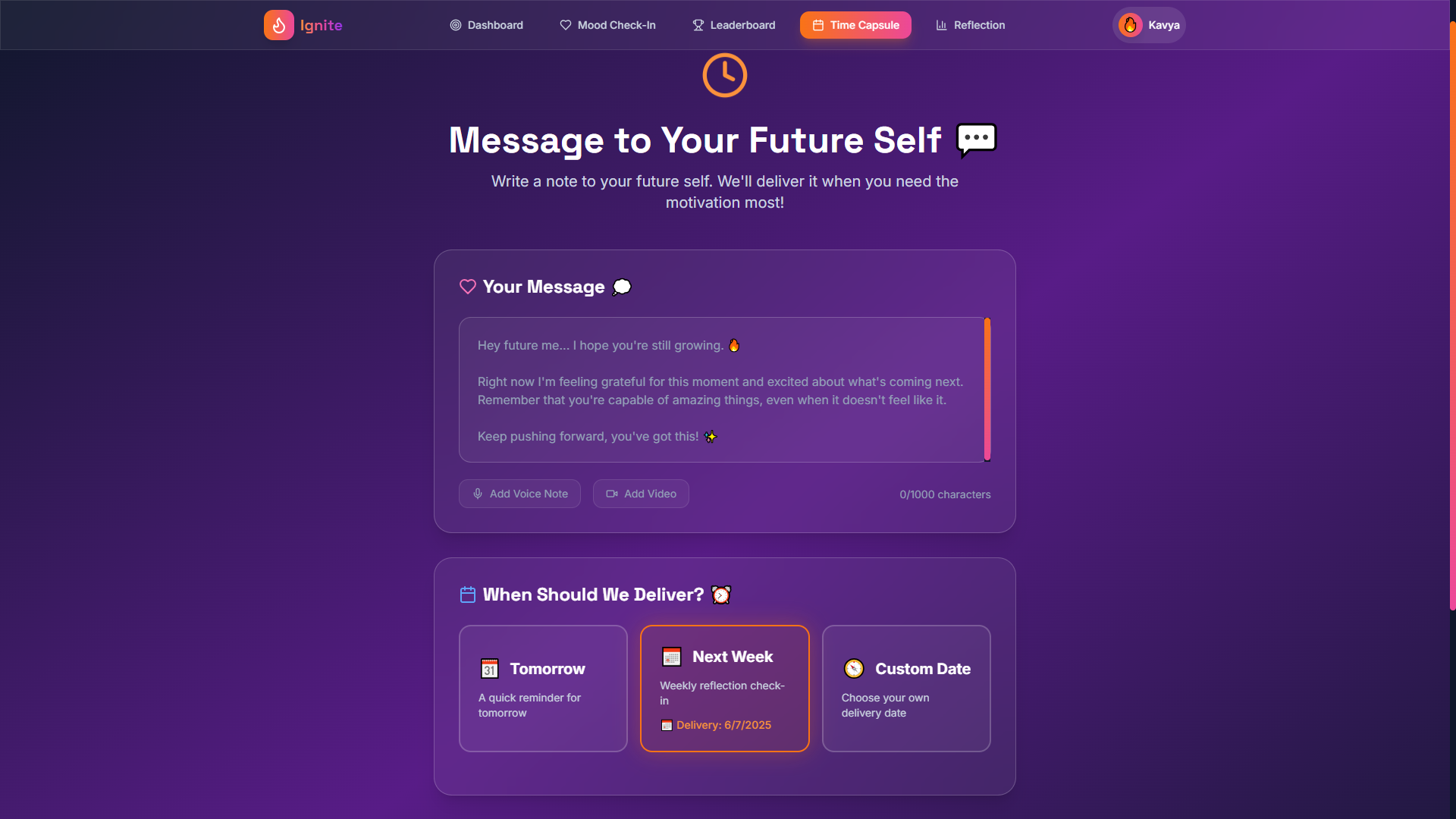 Ignite – Motivation You Can Flex | Devpost