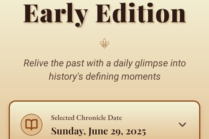 Early Edition | Devpost