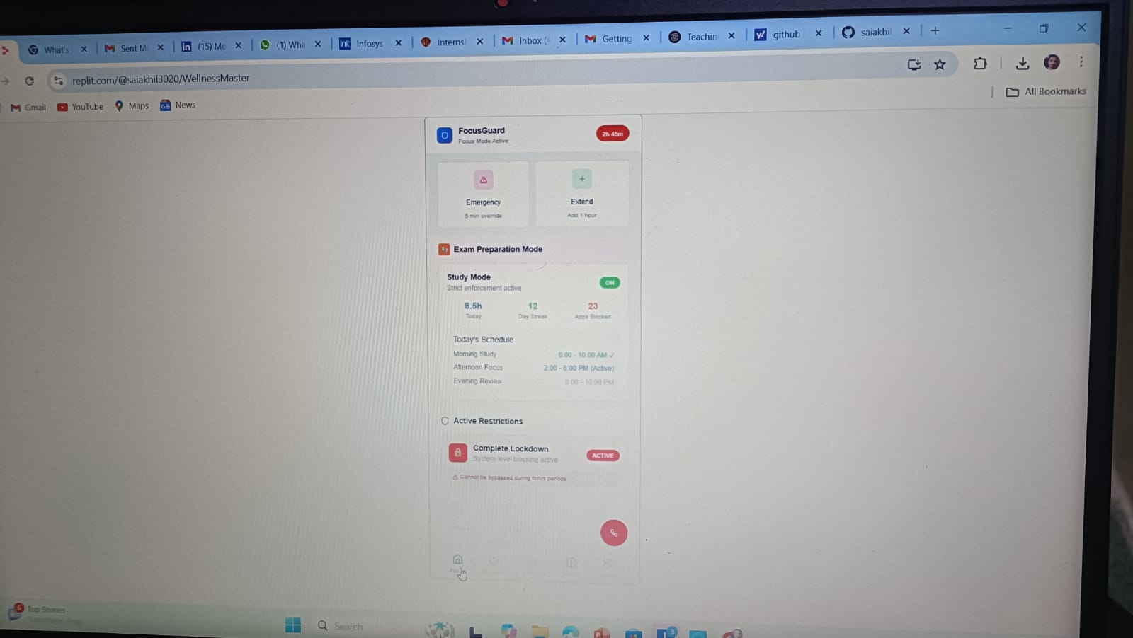 Focus guard | Devpost