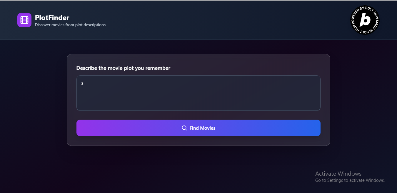 Plot Finder | Devpost