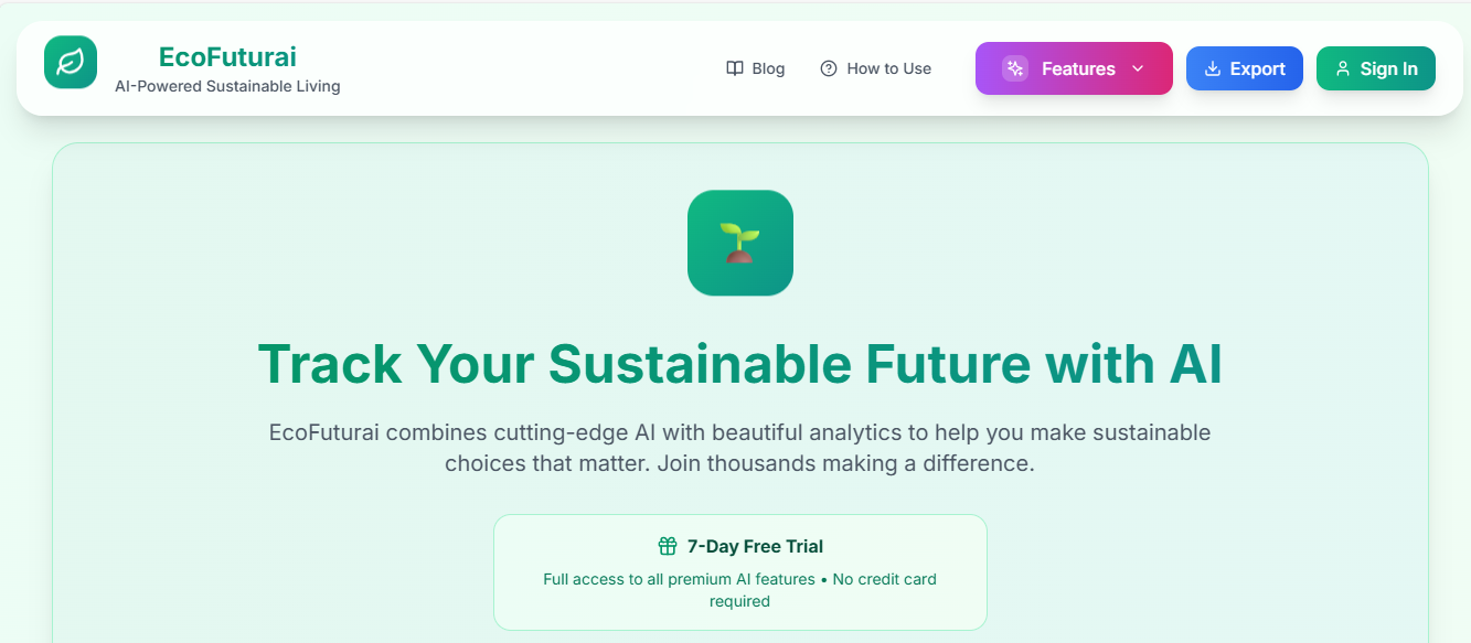 Eco Future AI | Devpost