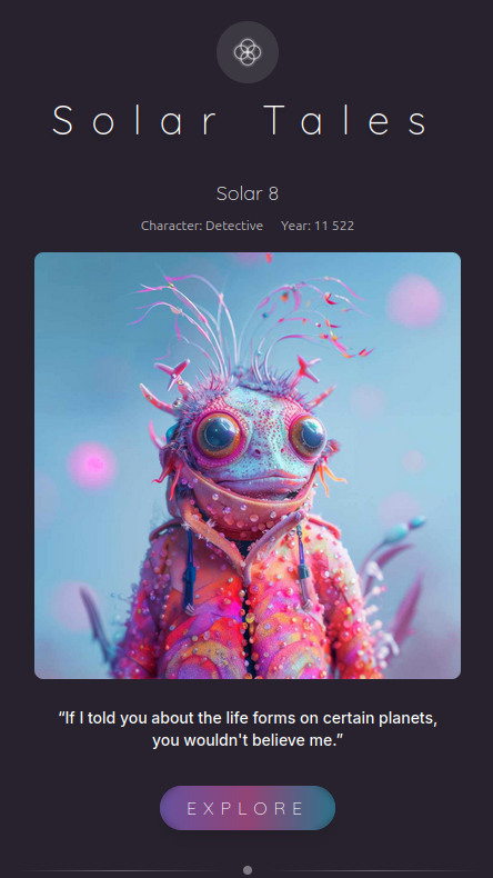 Solar Tales | Devpost