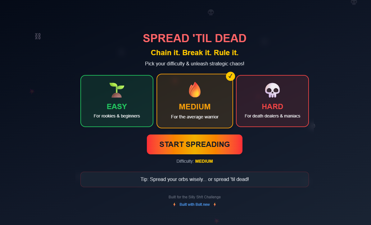 Spread 'Til Dead | Devpost