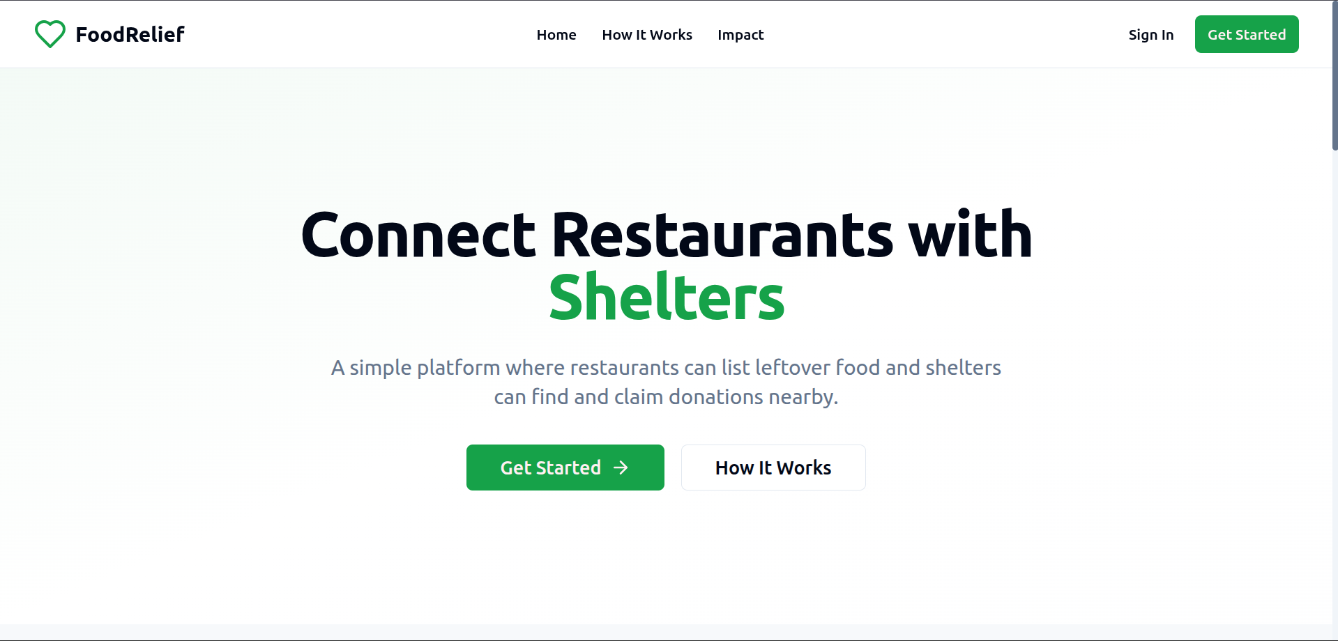 Food Relief | Devpost