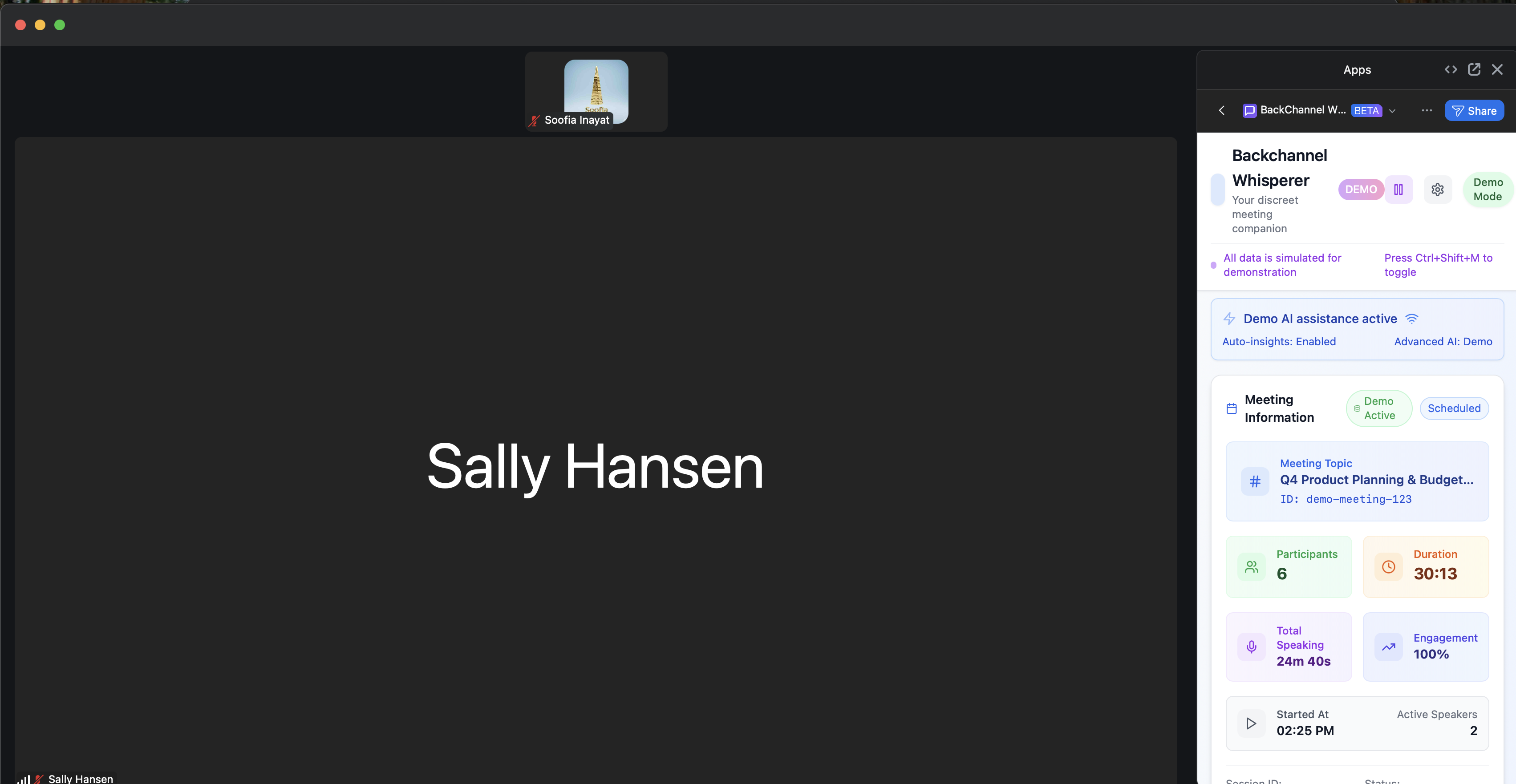 Backchannel Whisperer | Devpost
