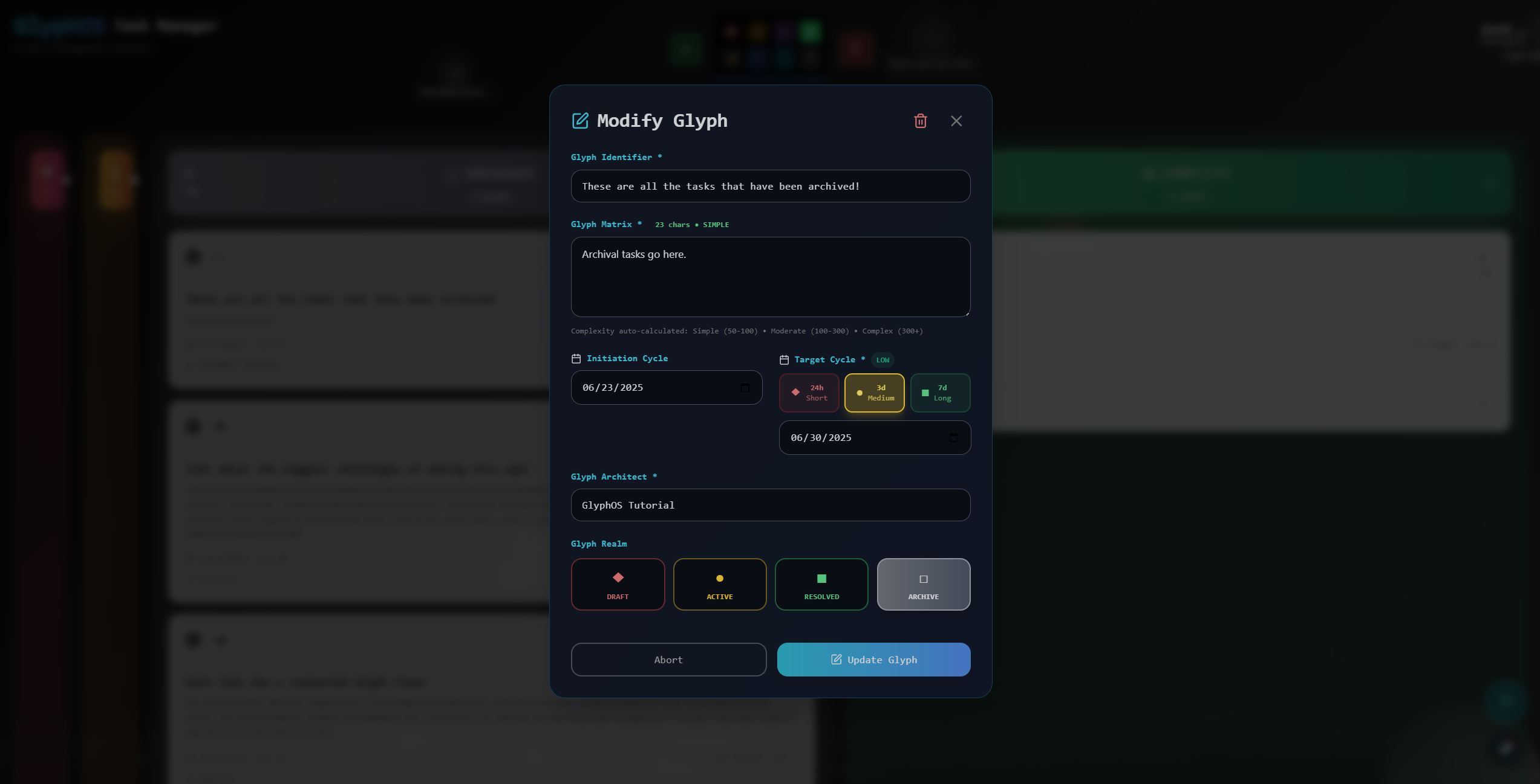 GlyphOS Task Manager | Devpost