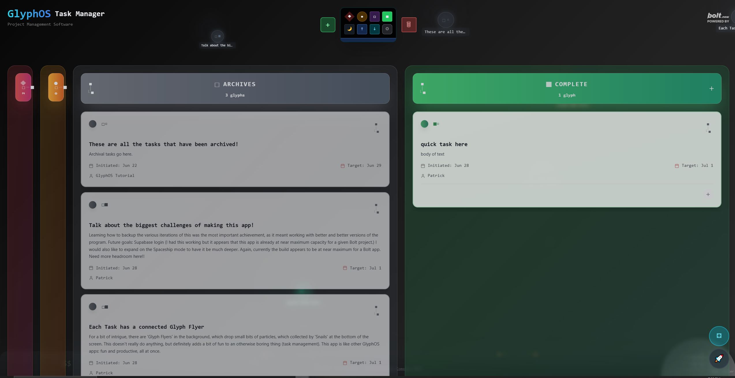 GlyphOS Task Manager | Devpost