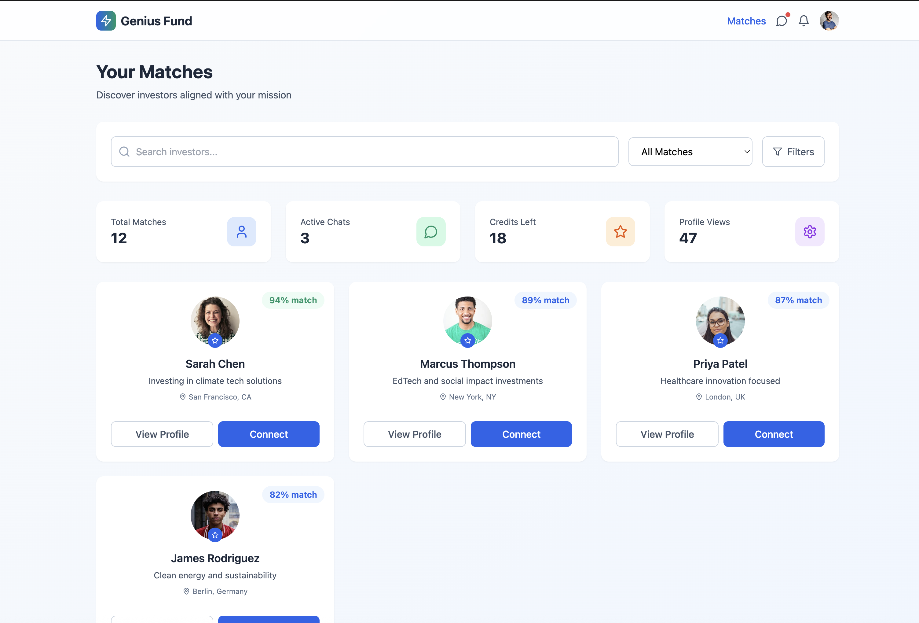 Genius Fund | Devpost