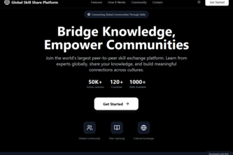 Global Skill Share Platform | Devpost