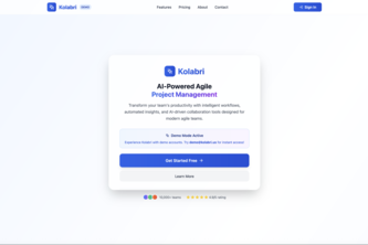 Kolabri: Where AI meets Agile for Product Management | Devpost