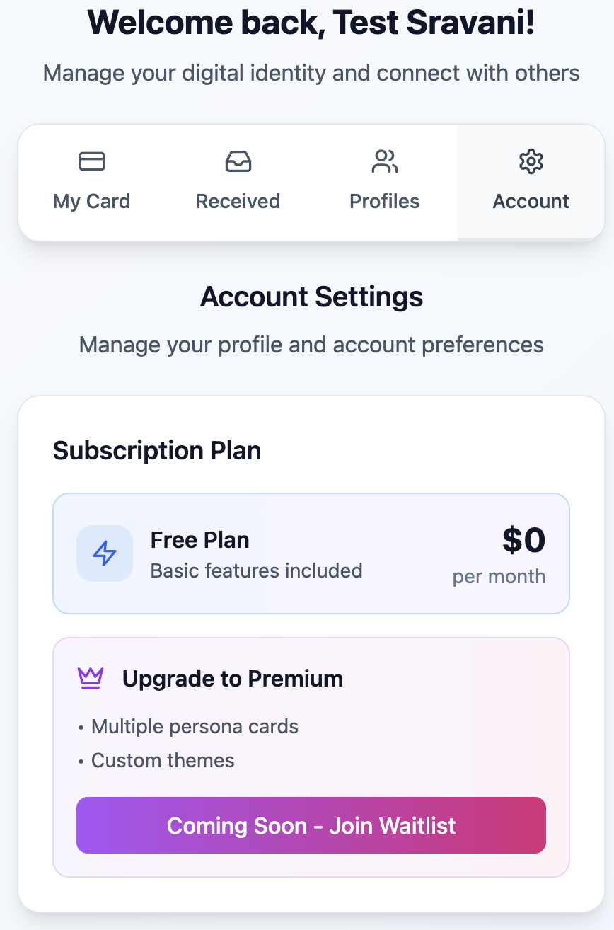 Persona Card | Devpost