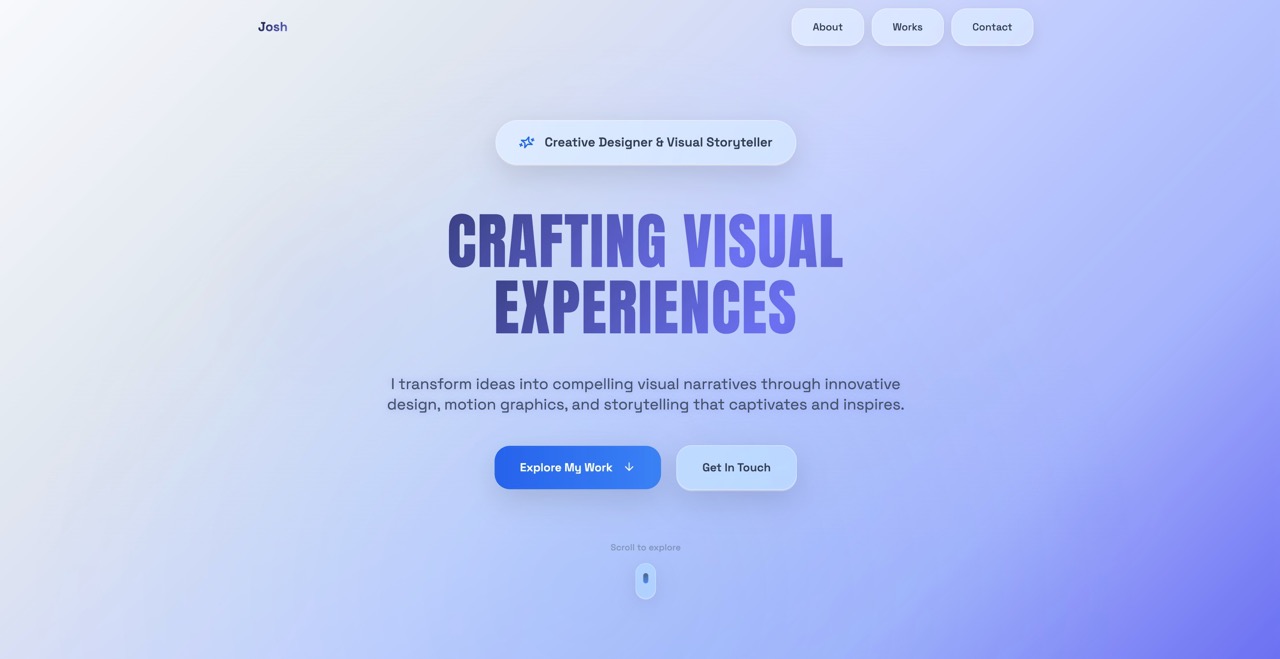 Joshua's Portfolio Website | Devpost