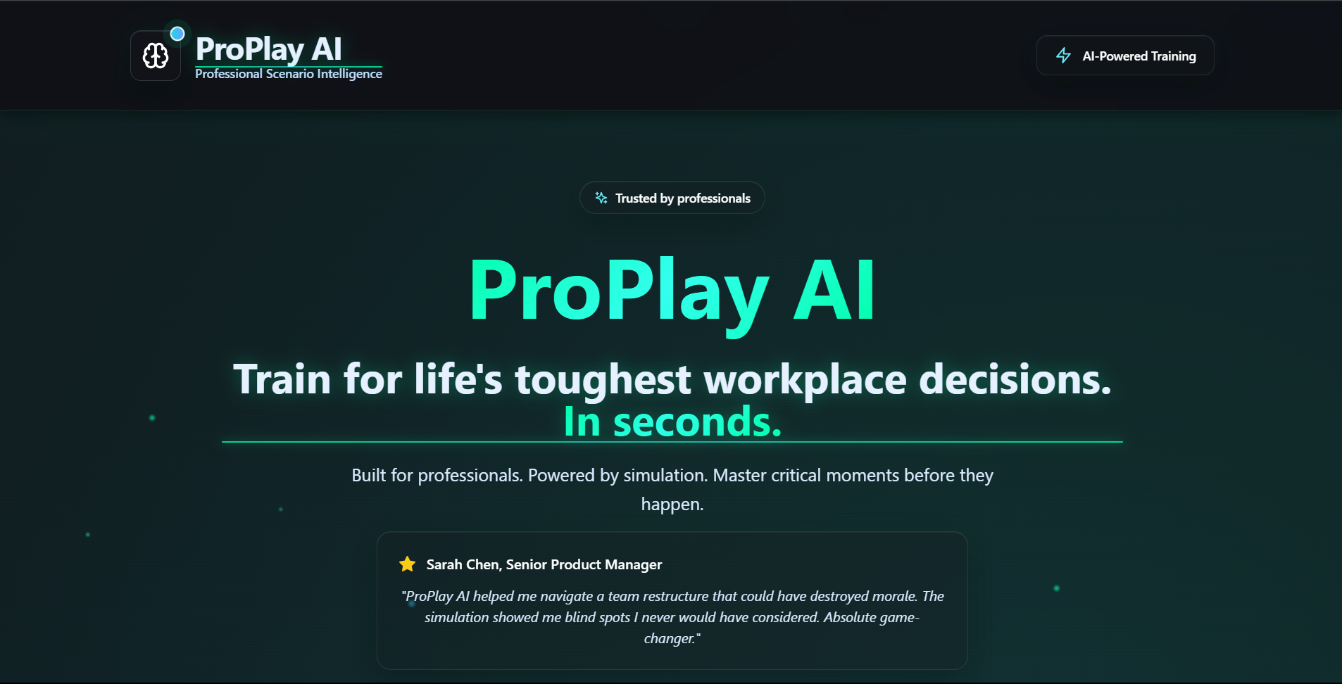 ProPlay AI | Devpost