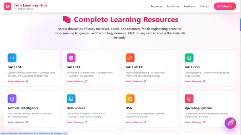 FREE Learning Resources for ALL Tech Domains | Devpost