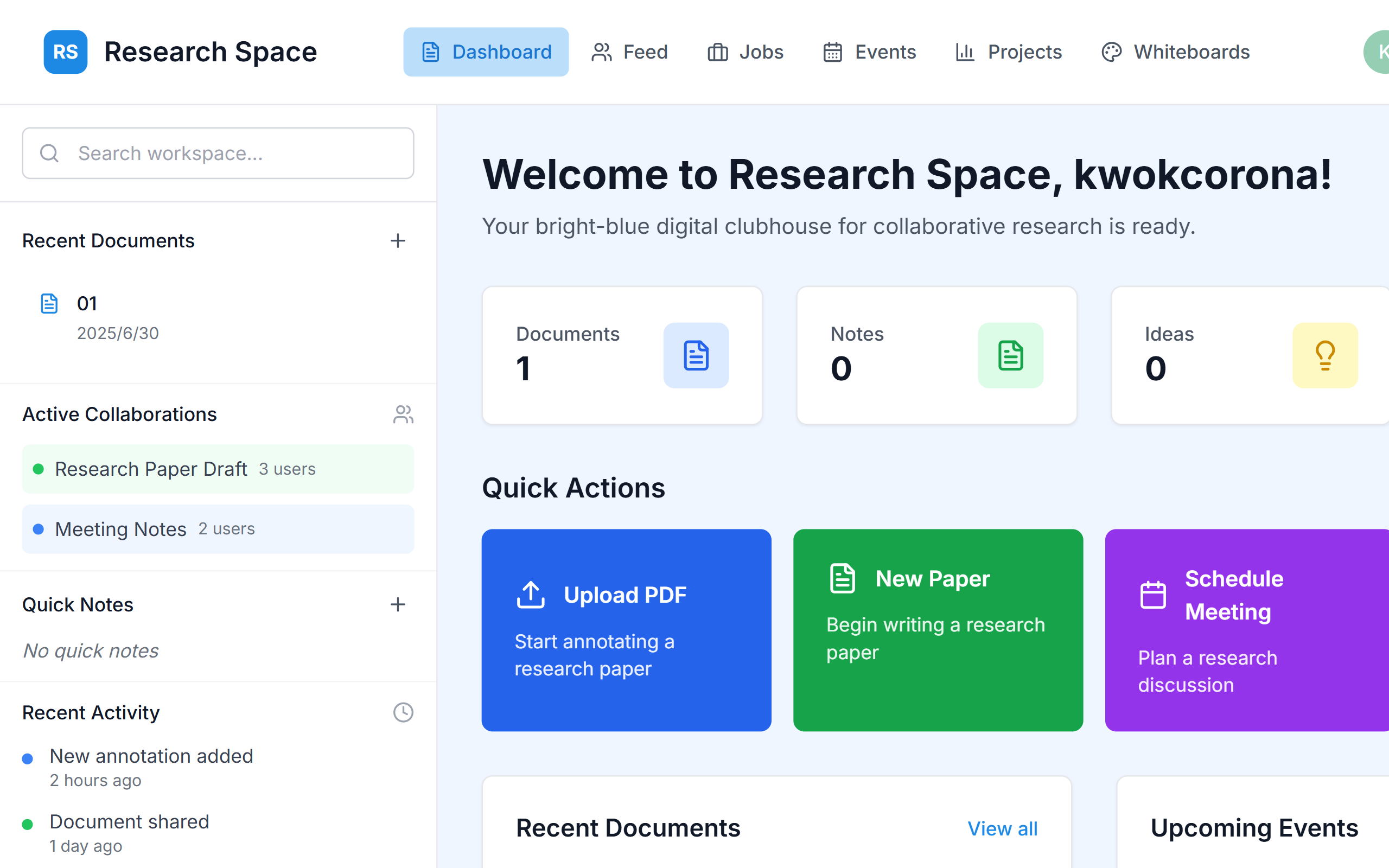 Research Space (RS) | Devpost