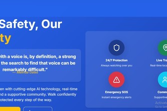 SafeWalk - Women’s Safety Web App | Devpost