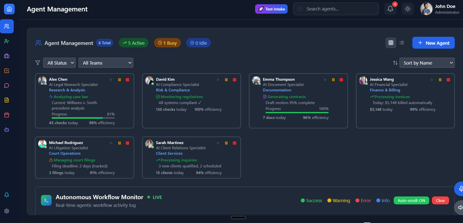 Agentic Automation for the Legal System | Devpost