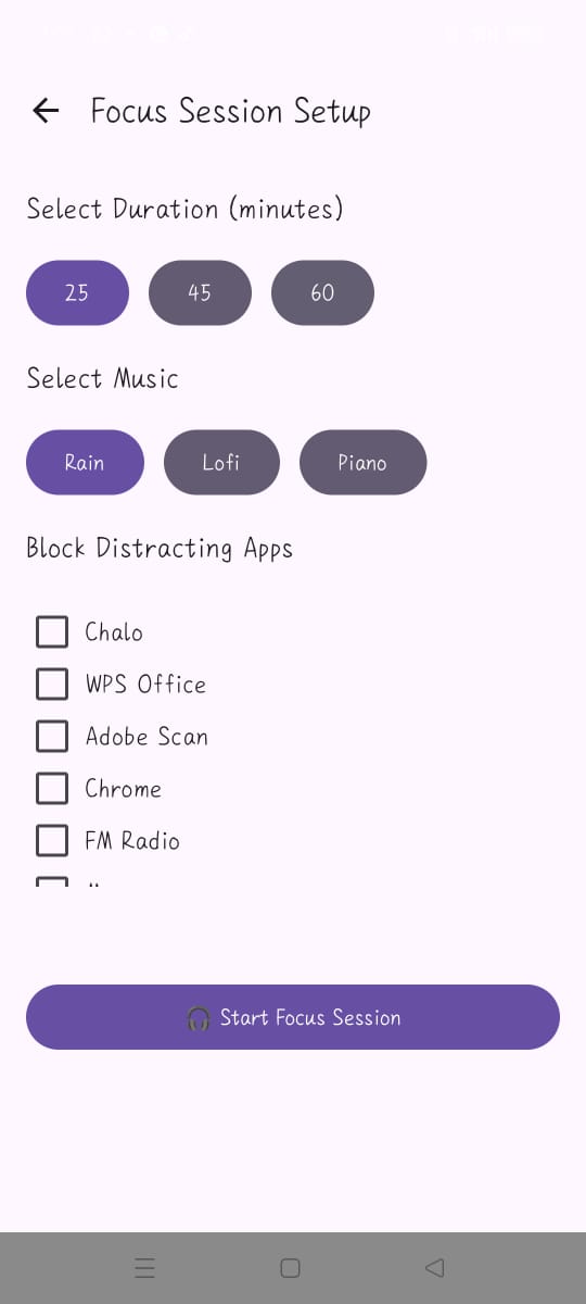 ZenZone – A Digital Detox & Focus Timer App for Students | Devpost