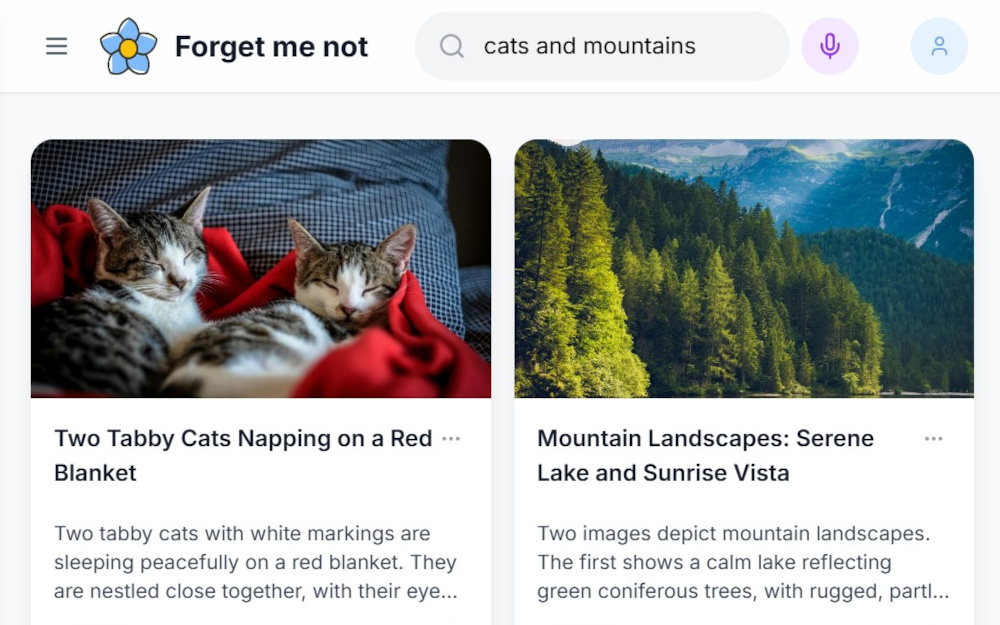 Forget me not | Devpost