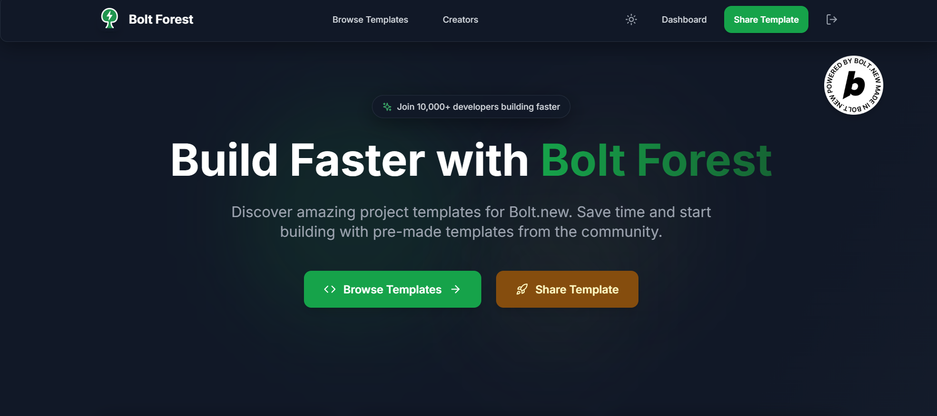 Bolt Forest | Devpost