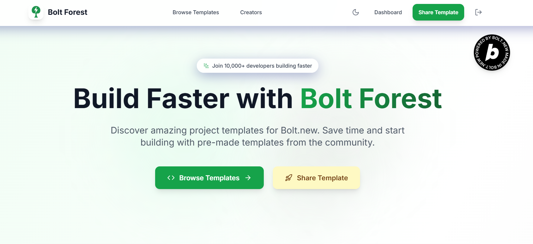 Bolt Forest | Devpost