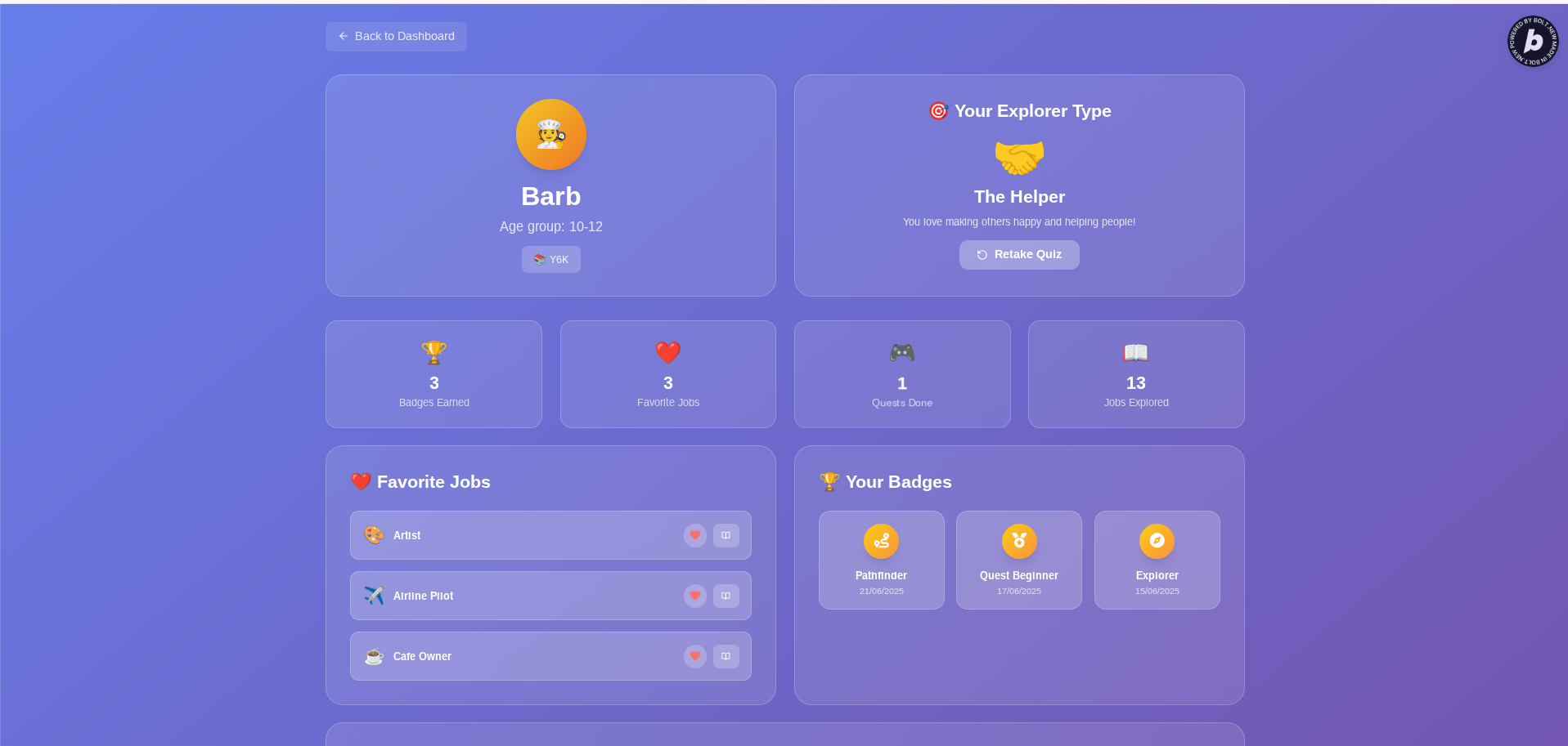 I Want to Be... | Devpost