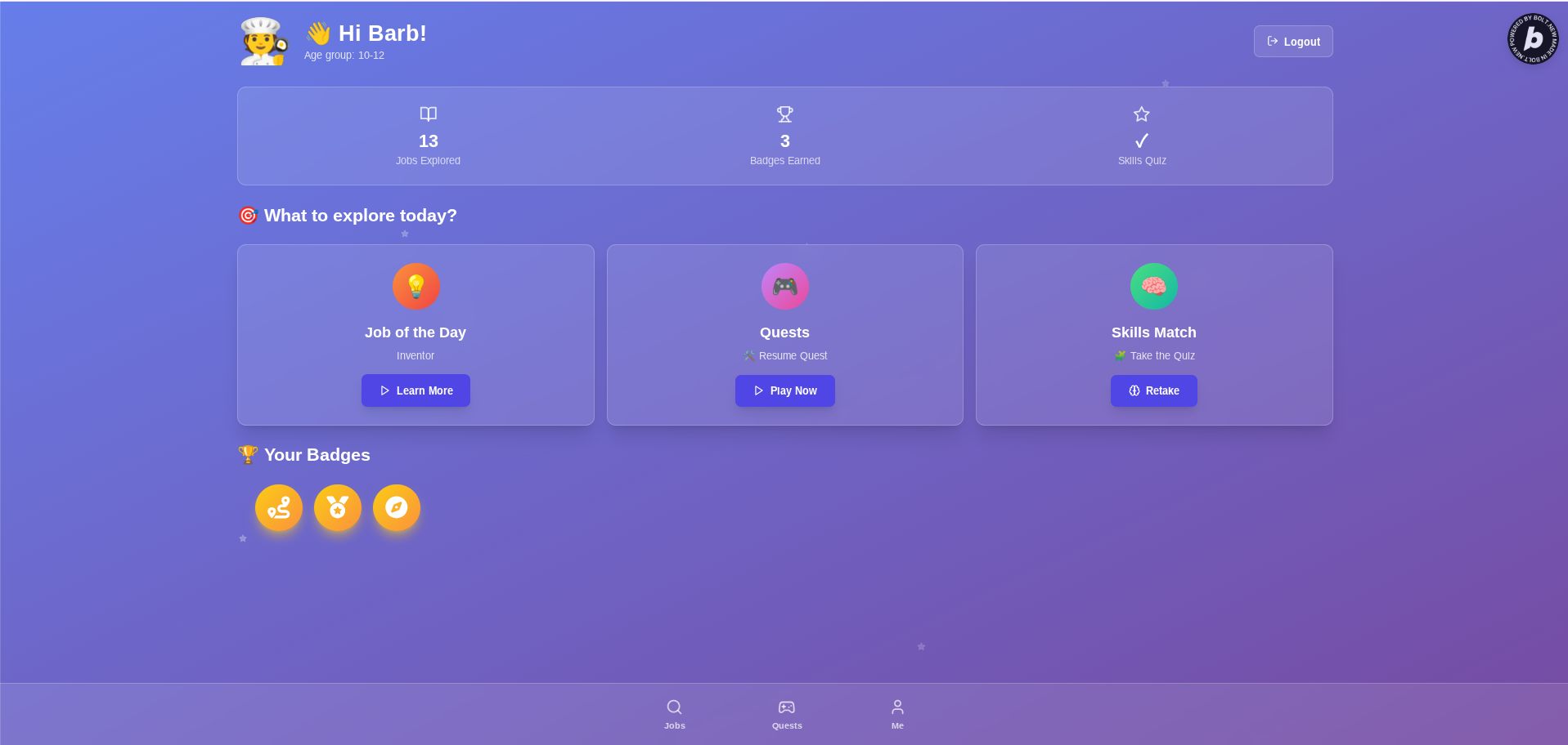 I Want to Be... | Devpost