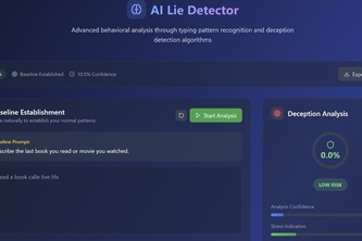 AI Lie Detector from Text Typing Speed | Devpost