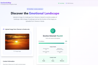 GeoSentioMap: Context Aware Emotional Mapping Public Spaces | Devpost