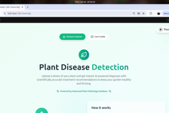 Plant Disease Detection Web App | Devpost