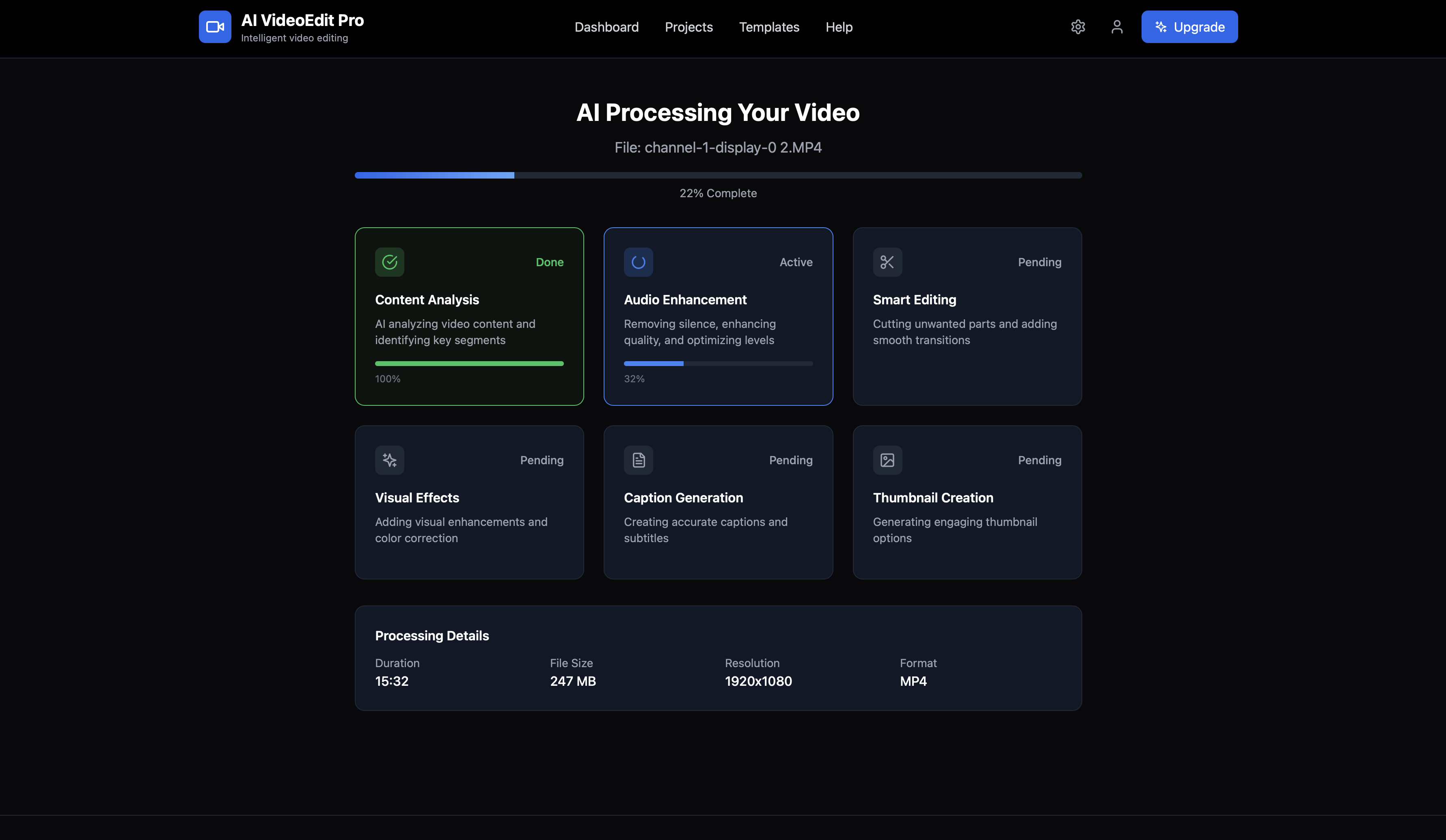 AI VideoEdit Pro | Devpost