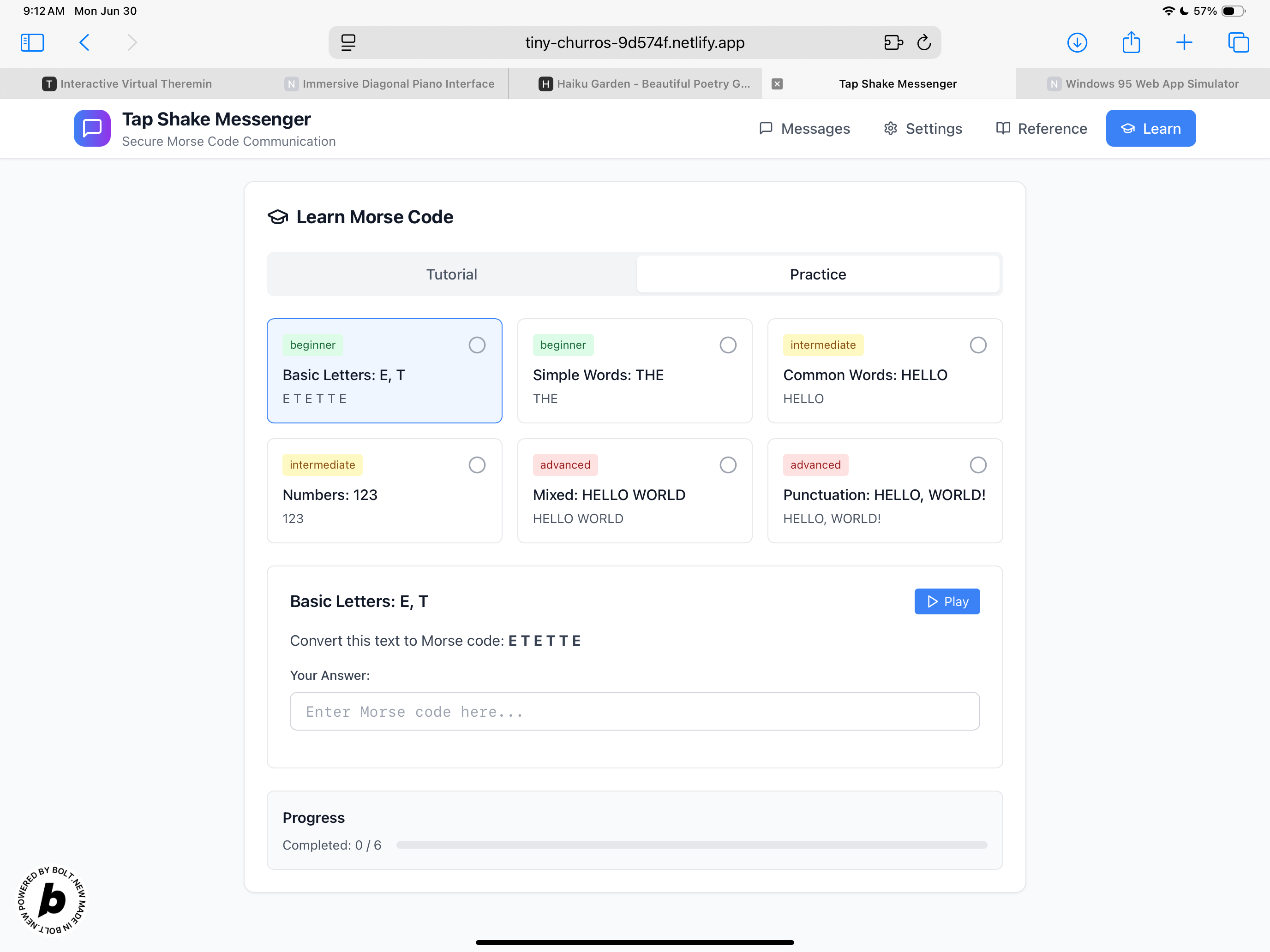 Tap Shake Messenger 2025 | Devpost