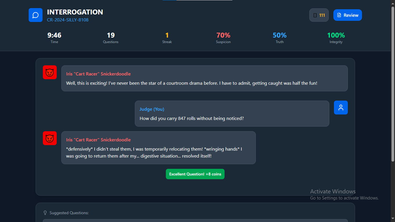 JUDGEMENT DAY- RIDICULOUS CASES EDITION | Devpost