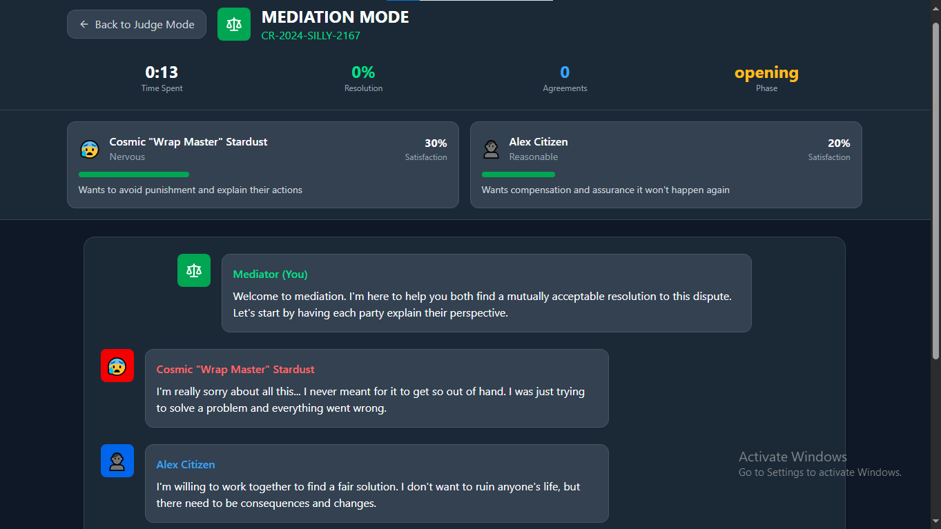 JUDGEMENT DAY- RIDICULOUS CASES EDITION | Devpost